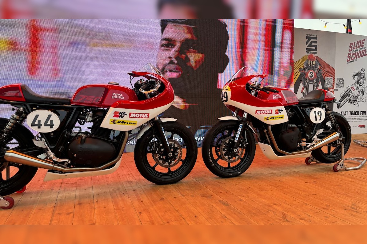 Royal Enfield Continental GT 750 Race Bike Showcased At Motoverse 2025