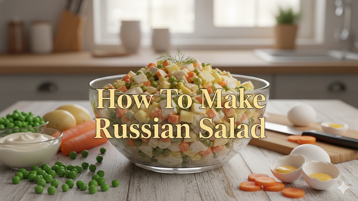 How To Make Russian Salad At Home With Simple Ingredients - NDTV Food