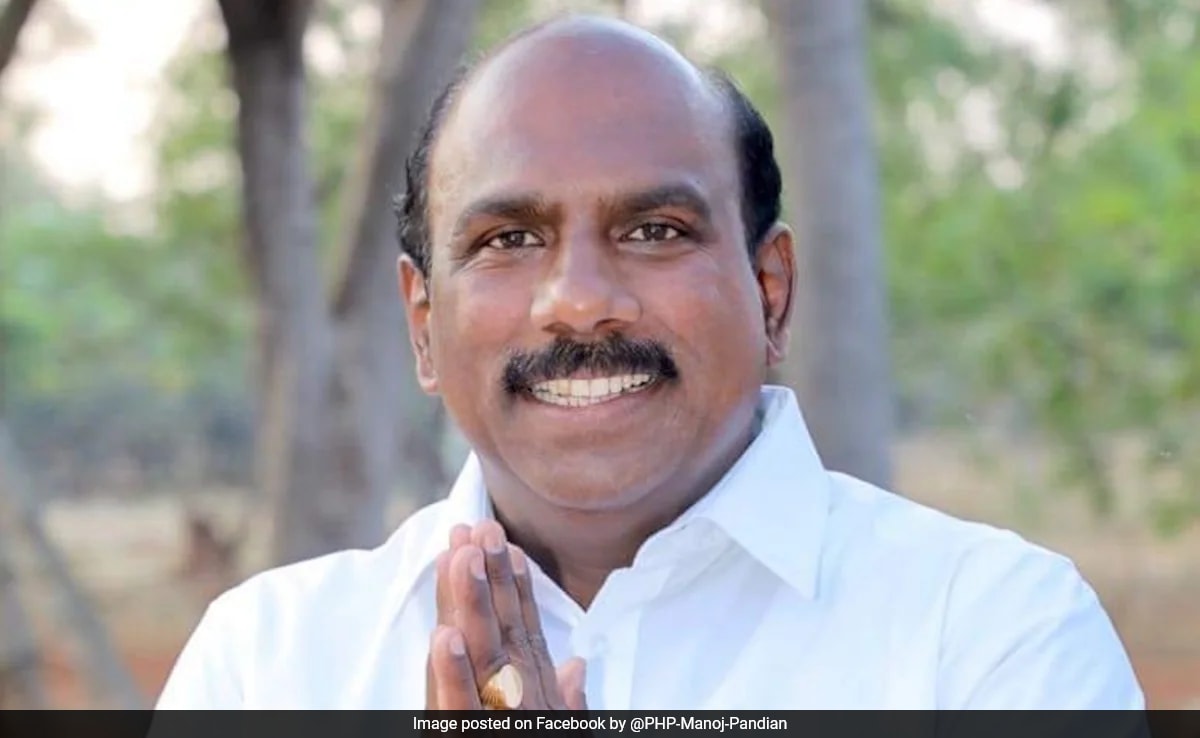 tamil nadu news, tamil nadu election news, aiadmk mla manoj pandian ...