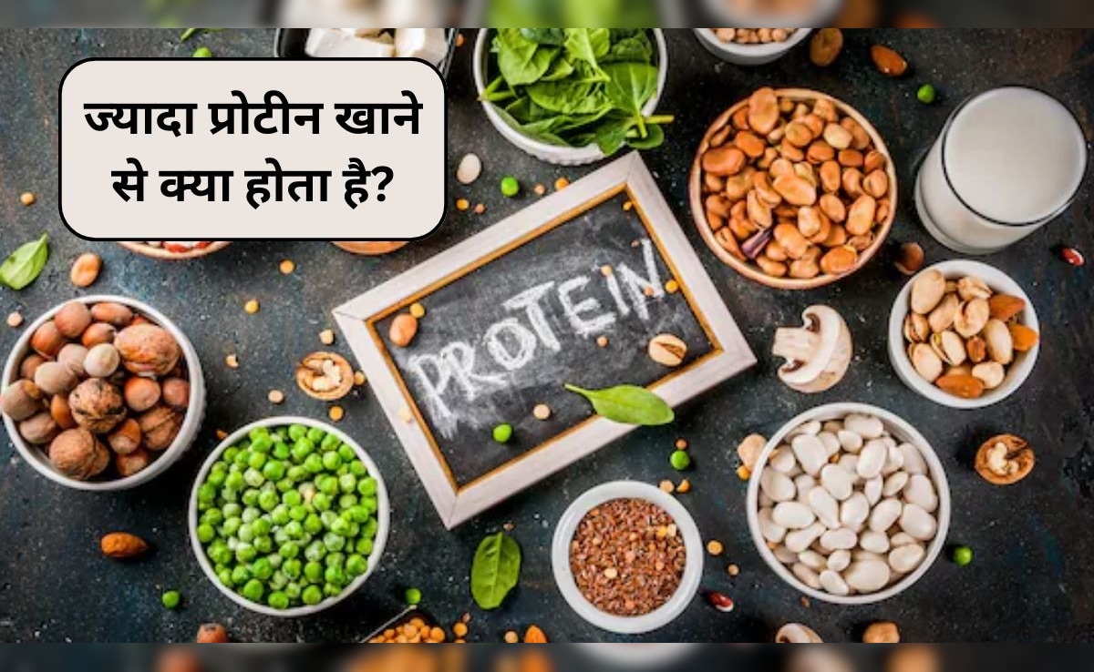 1 दिन में कितना प्रोटीन खाना चाहिए, ज्यादा प्रोटीन खाने से क्या होता है ...