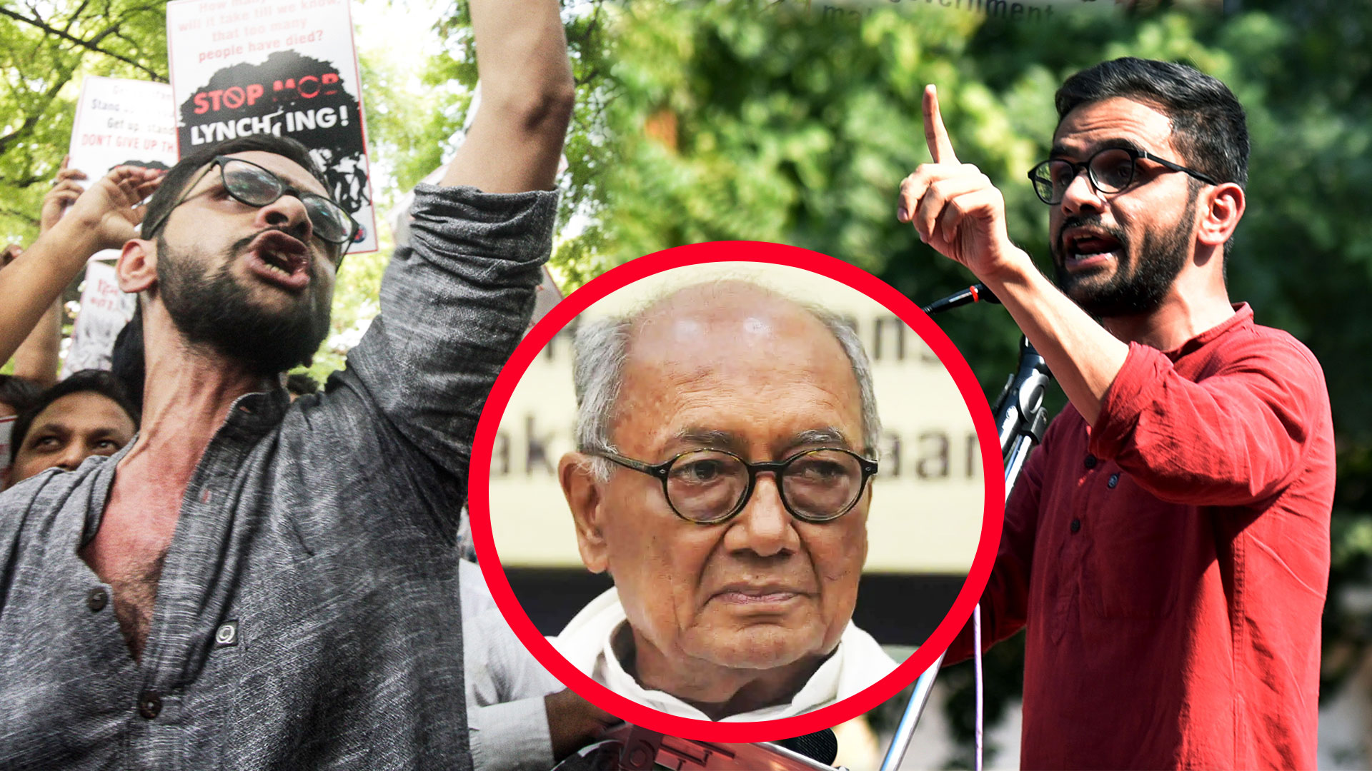 'Umar Khalid Is Innocent': Digvijaya Singh Sparks BJP Outrage