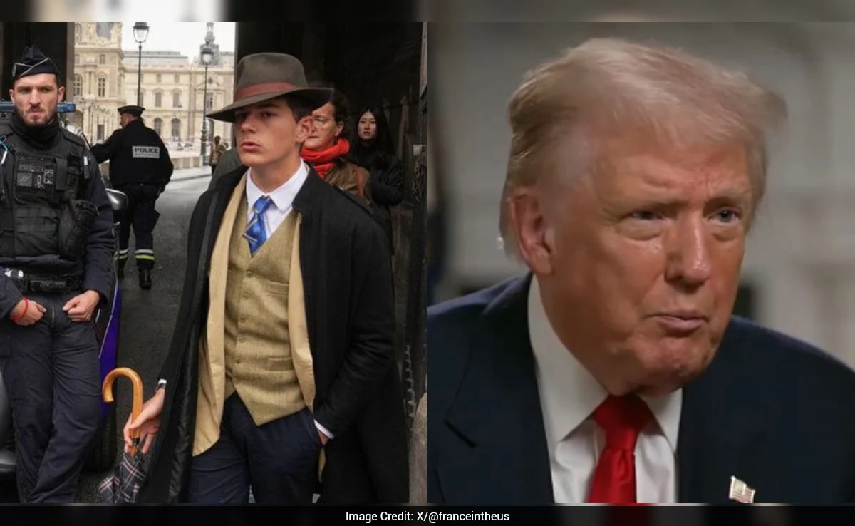 French Embassy's Witty Response To Trump With Louvre Detective Pic ...