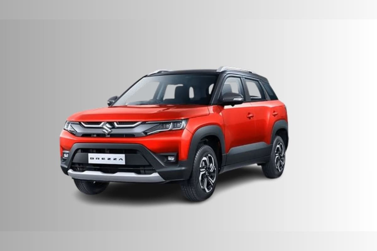 2026 Maruti Suzuki Brezza Facelift Snapped Testing, Revealing Front Profile