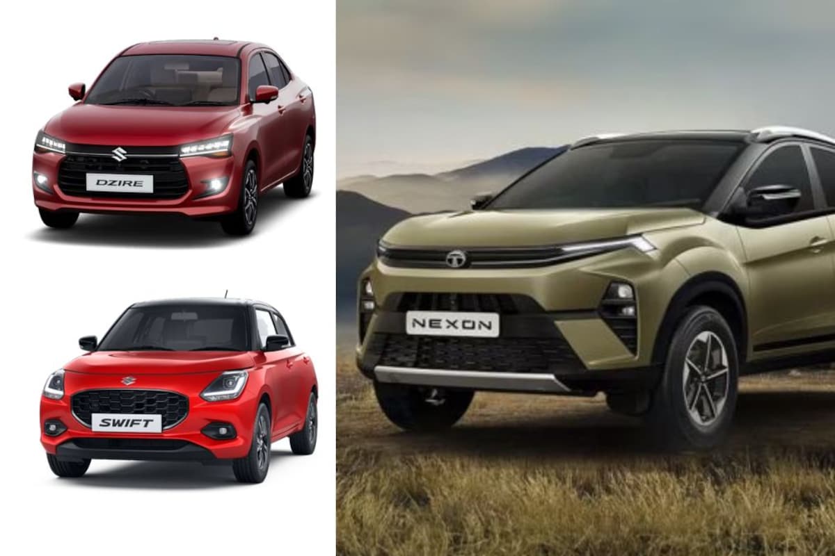 Top 10 Selling Cars In India For Oct'25: Tata Nexon To Maruti Suzuki Swift