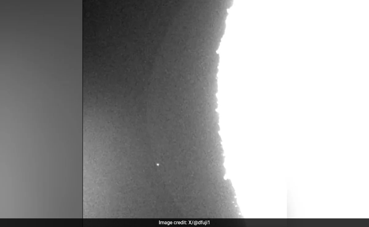 Watch: Stunning Video Captures Meteor Striking Moon's Surface