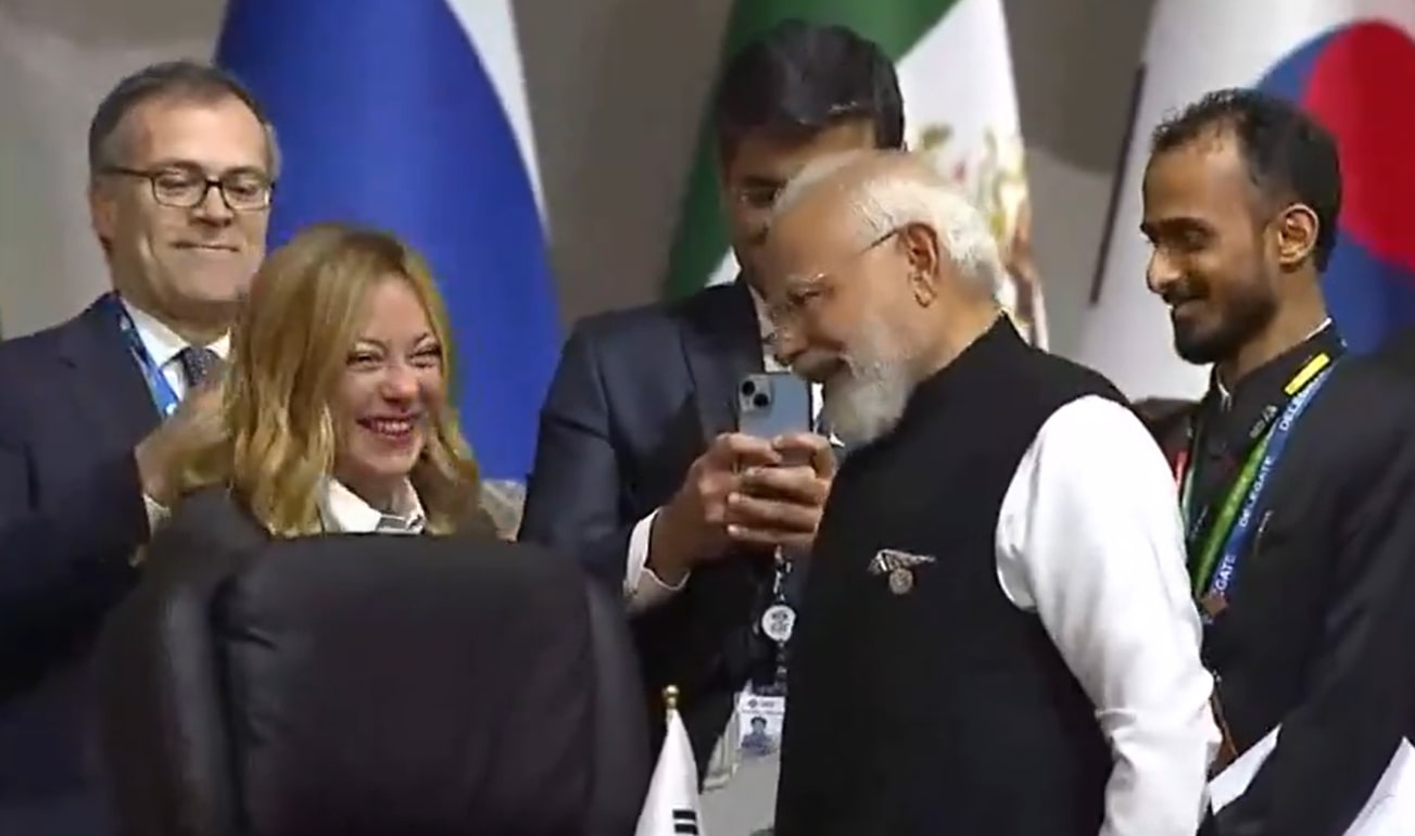 Video: PM Modi, Giorgia Meloni All Smiles As They Meet At G20 Summit