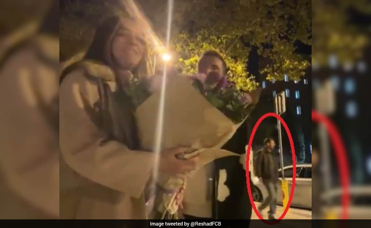 Watch: Lionel Messi Casually Photobombs Couple's Date Night In ...