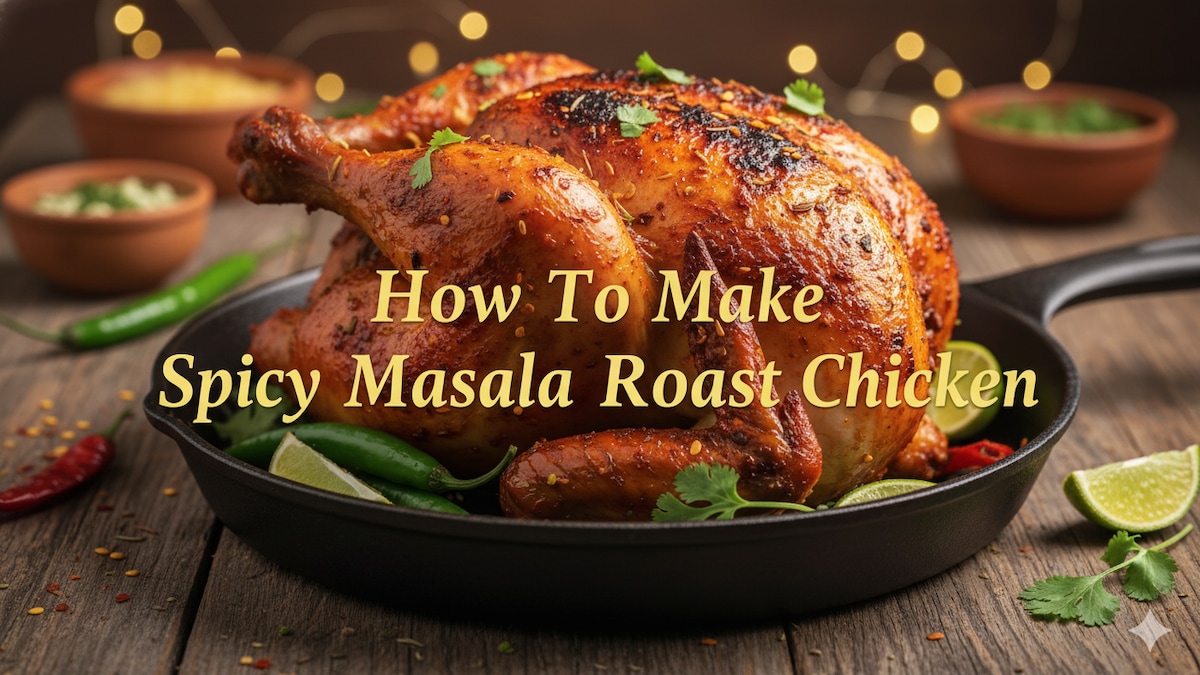 How To Make Spicy Masala Roast Chicken For Festive Meals - NDTV Food