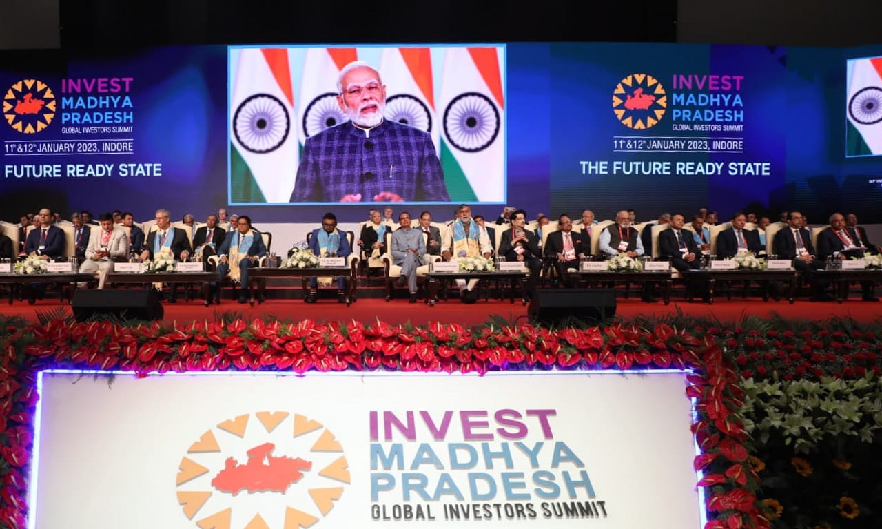 The two-day summit kicked off in Indore with the theme ‘Madhya Pradesh - The Future Ready State’