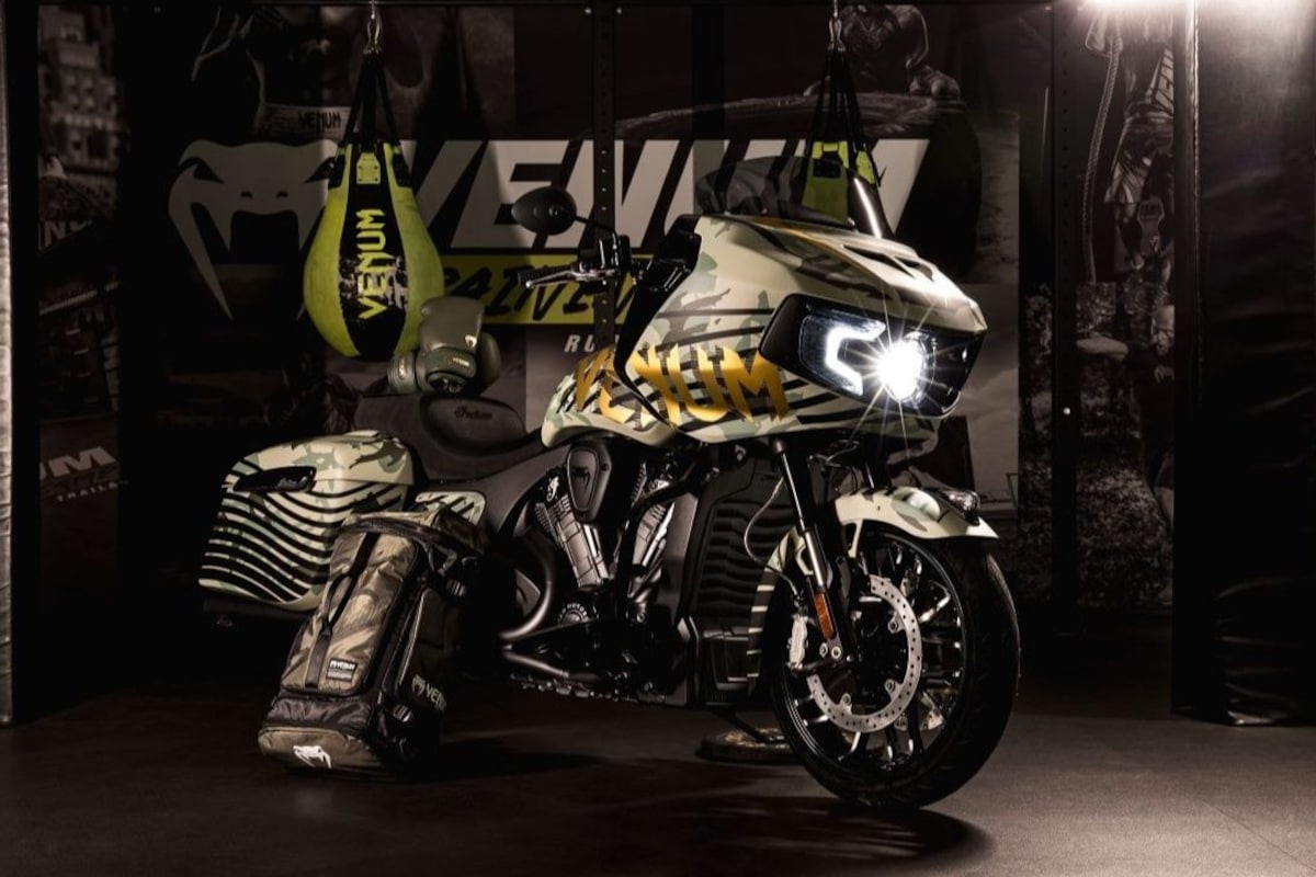 Indian Challenger Venum Custom Bike Breaks Cover: Pics