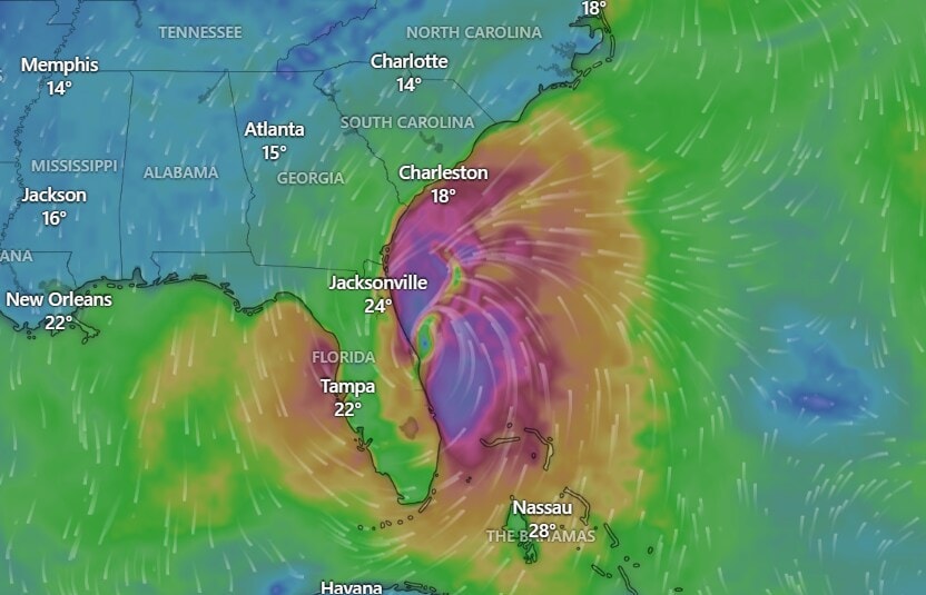 Hurricane Milton Live Tracker: Hurricane Moving Off Florida’s East Coast