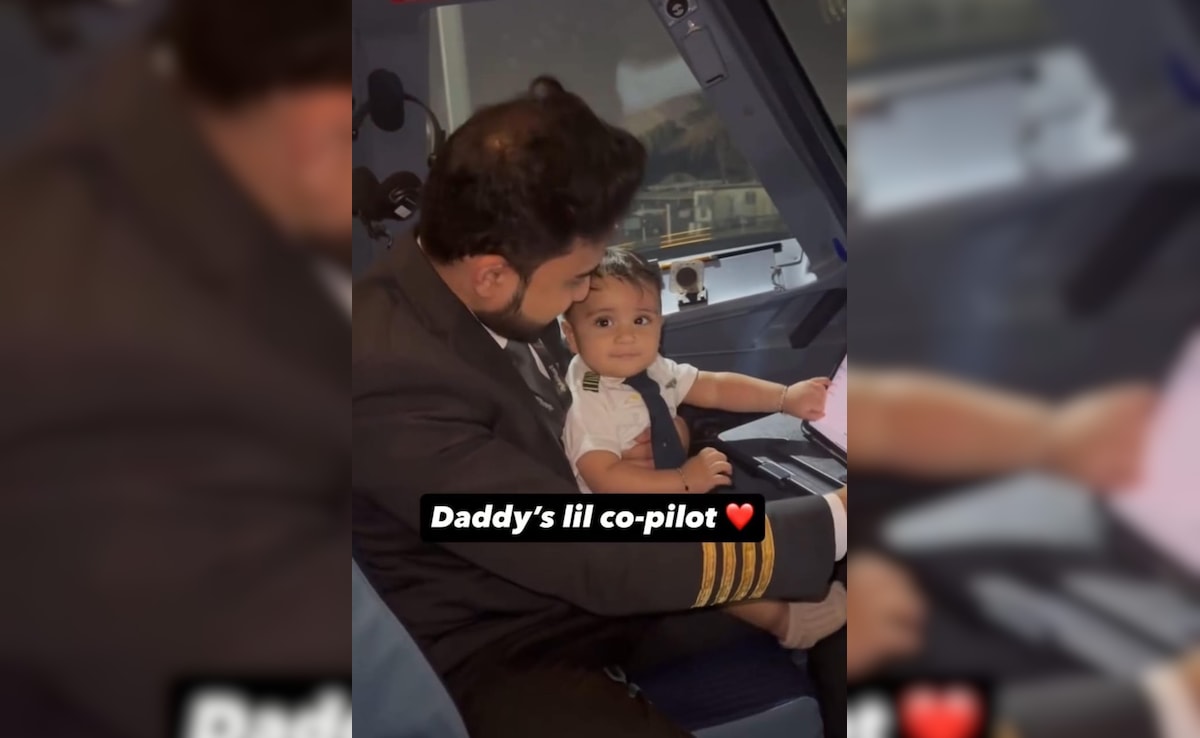 Meet The Cutest Co-Pilot Ever: Video Showing Baby's First Flight Is Viral