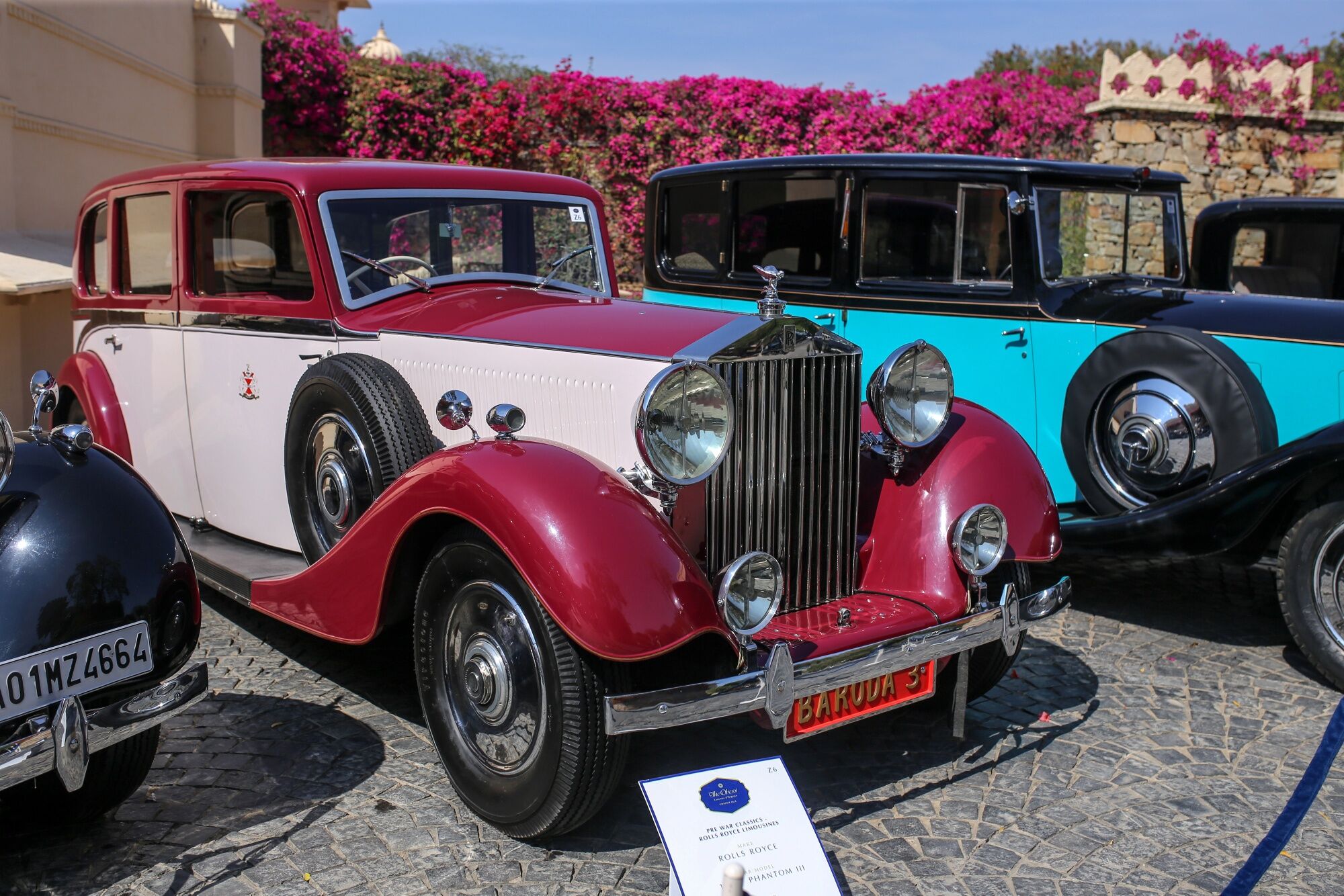 India’s Vintage-Car Lovers Descend on Udaipur to Flaunt Finery
