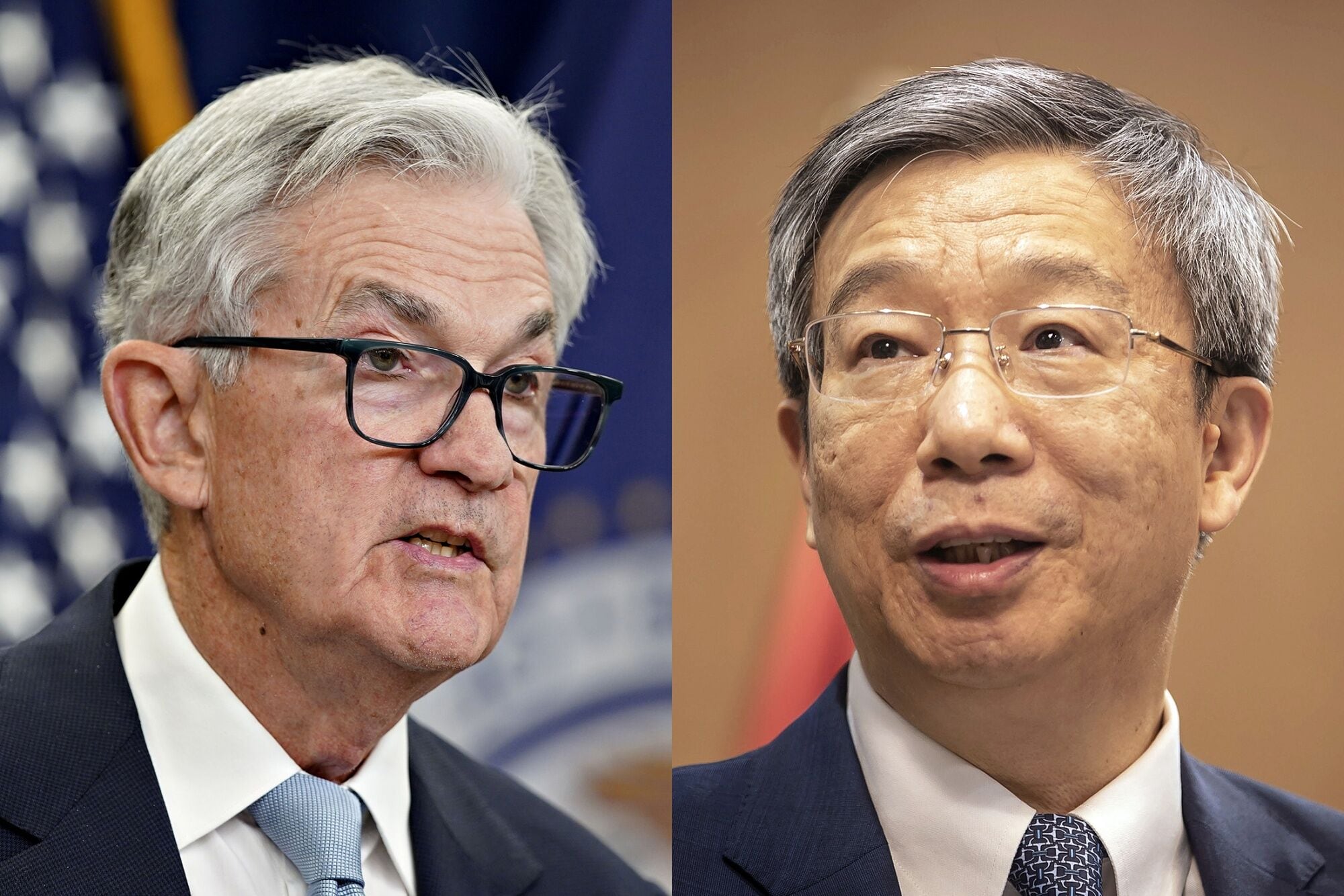 Fed’s Powell, PBOC’s Yi Hold First One-On-One Talk Since 2020