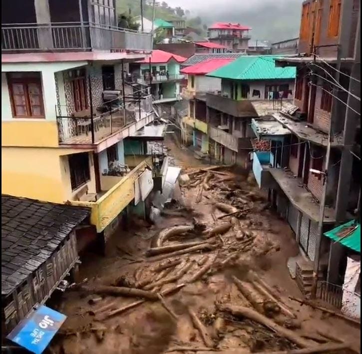 North India Floods: Watch As Heavy Rains, Flash Floods Wreck Havoc In ...