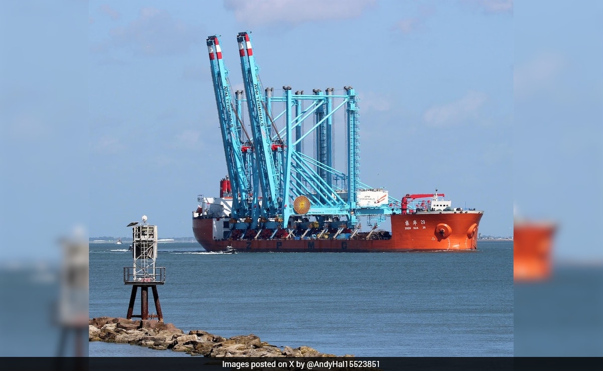 3 Months, 37,000 km: A Chinese Cargo Ship's Long Voyage To Deliver Cranes