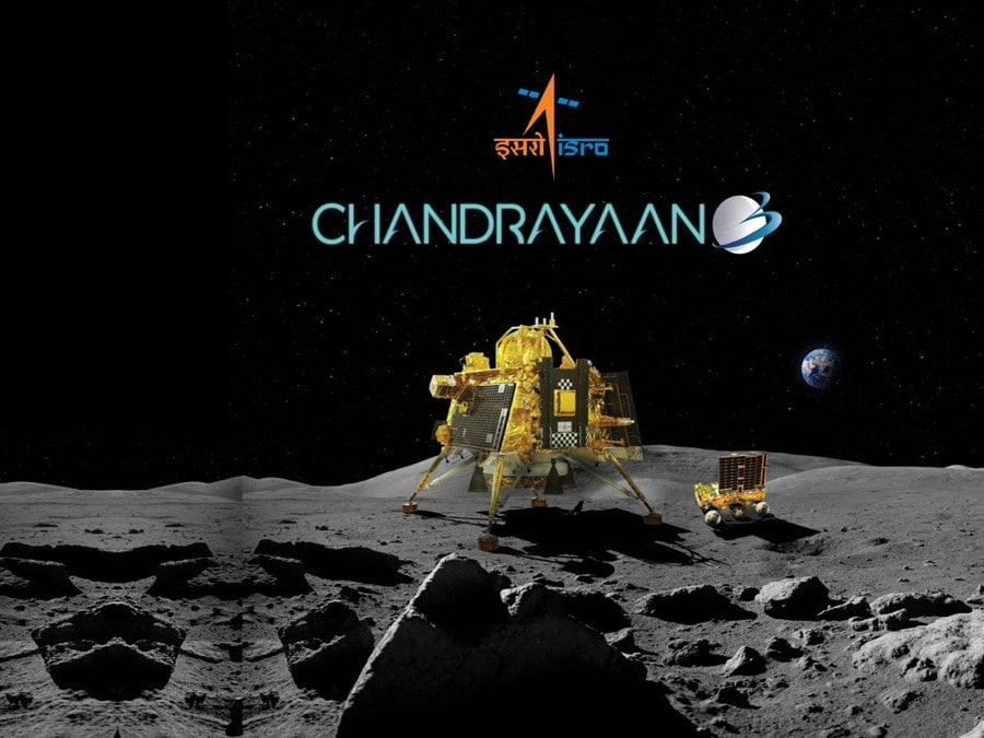 Chandrayaan-3: ISRO Releases 1st Picture Of Vikram Lander Clicked By ...