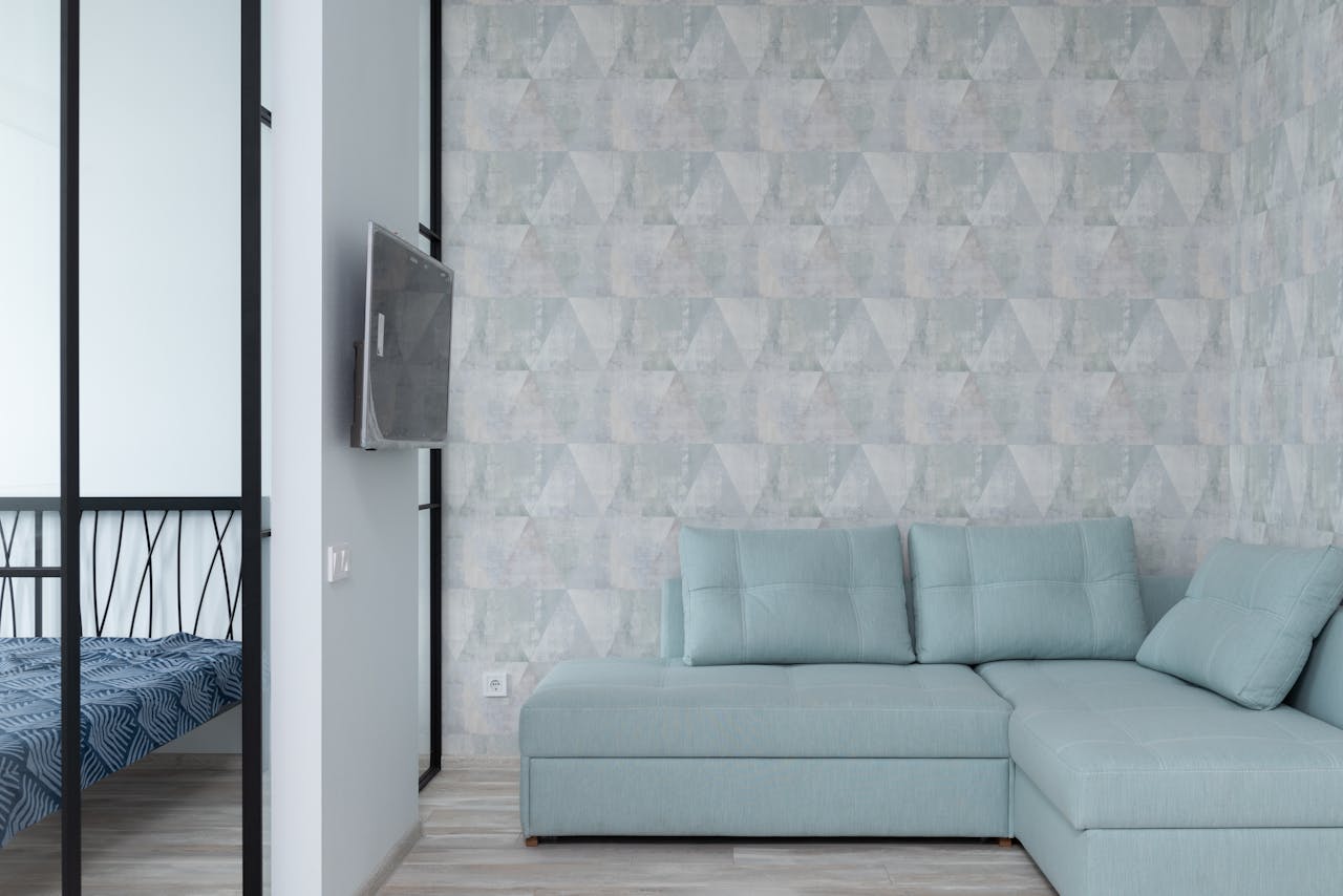 Give Your Living Room A Fresh Look With These Gorgeous Wallpaper ...