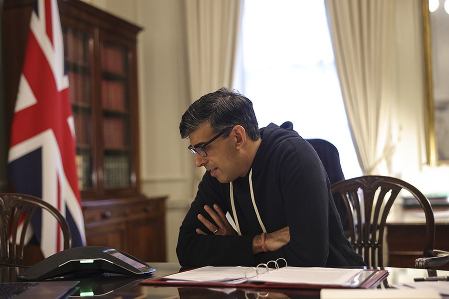 U.K. PM Rishi Sunak Chairs Domestic Security Meet Amid Israel-Gaza Conflict