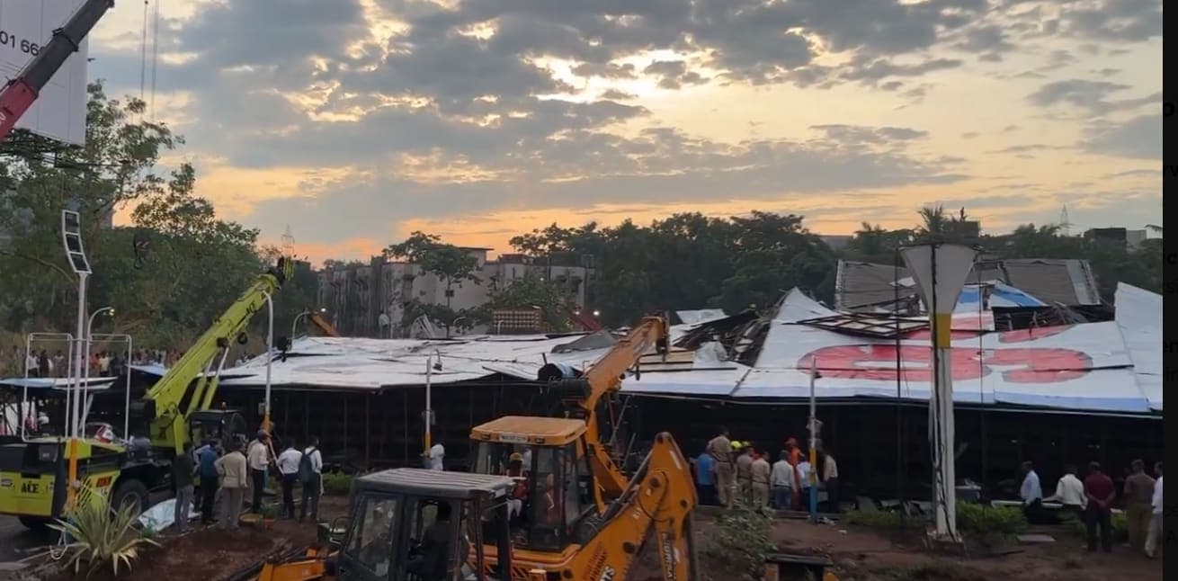 Ajmera Realty Denies Links To Ghatkopar Billboard Which Fell During ...