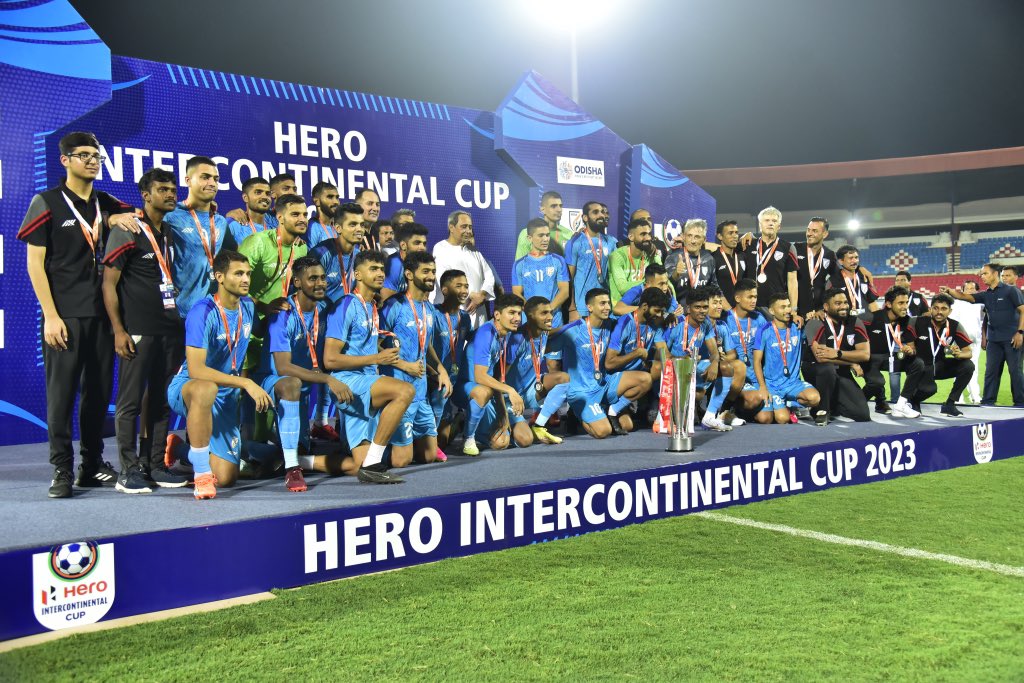 Indian Football Team Donates Rs 20 Lakh From Intercontinental Cup Win ...