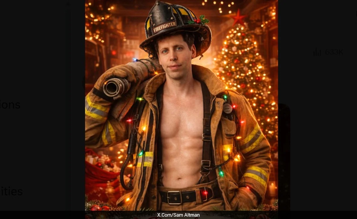 Sam Altman Shares Shirtless Abs Picture, Social Media Roasts Image