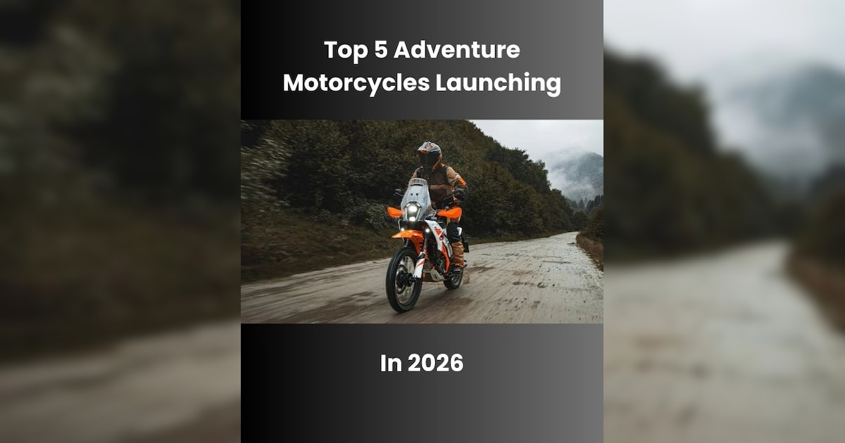 Top 5 Adventure Motorcycles Launching In 2026