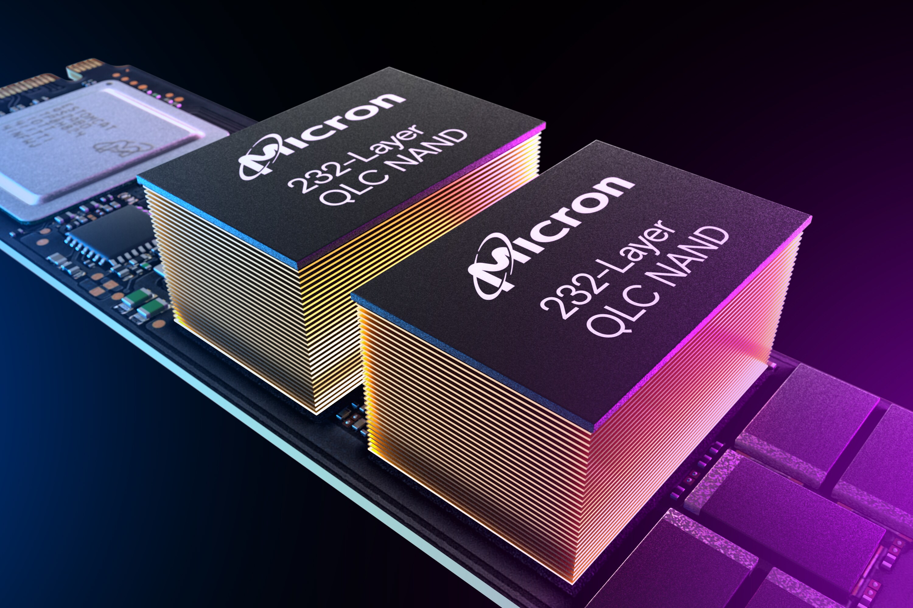 Micron Technology Announces Mass Production Of 200+ Layer QLC NAND