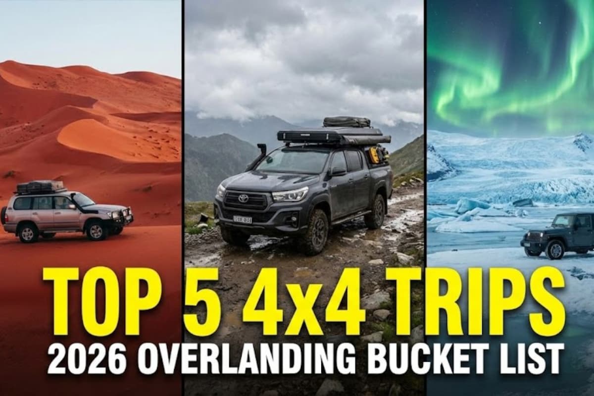 Love Self Drive Trips? 5 4x4 Overlanding Vacations To Take In 2026