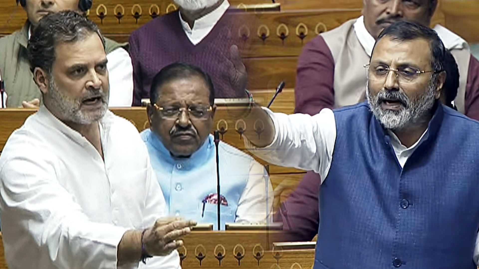 Nishikant Dubey Hits Back At Rahul Gandhi, Invokes Emergency To Counter ...