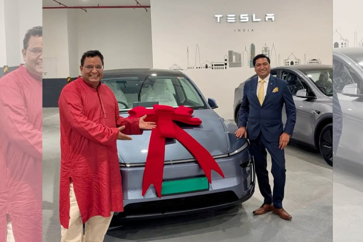 Paytm CEO Gets His Tesla Model Y Delivered After Almost A Decade