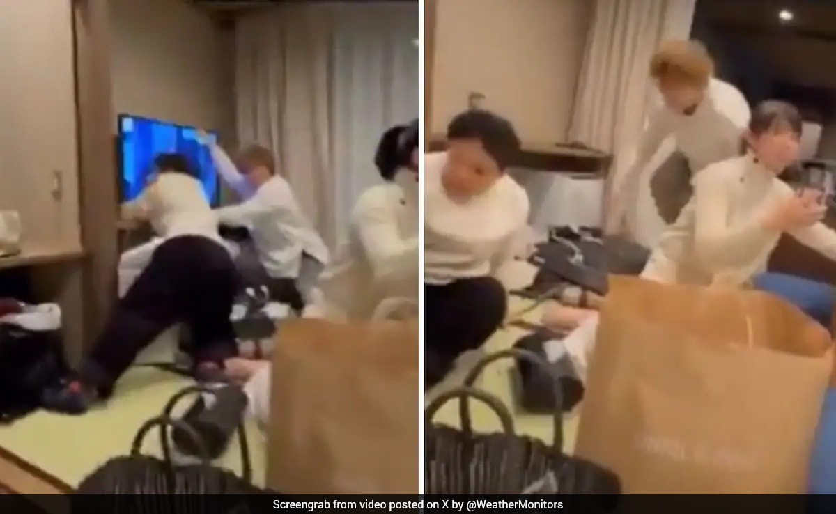 Video: Homes And Offices Shake Violently As 7.5-Magnitude Earthquake ...
