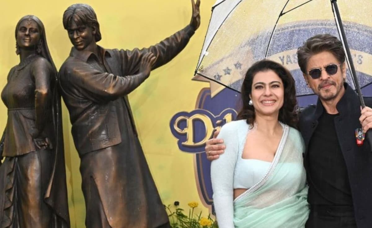SRK And Kajol Unveil DDLJ Statue In London: Explore Leicester Square's ...