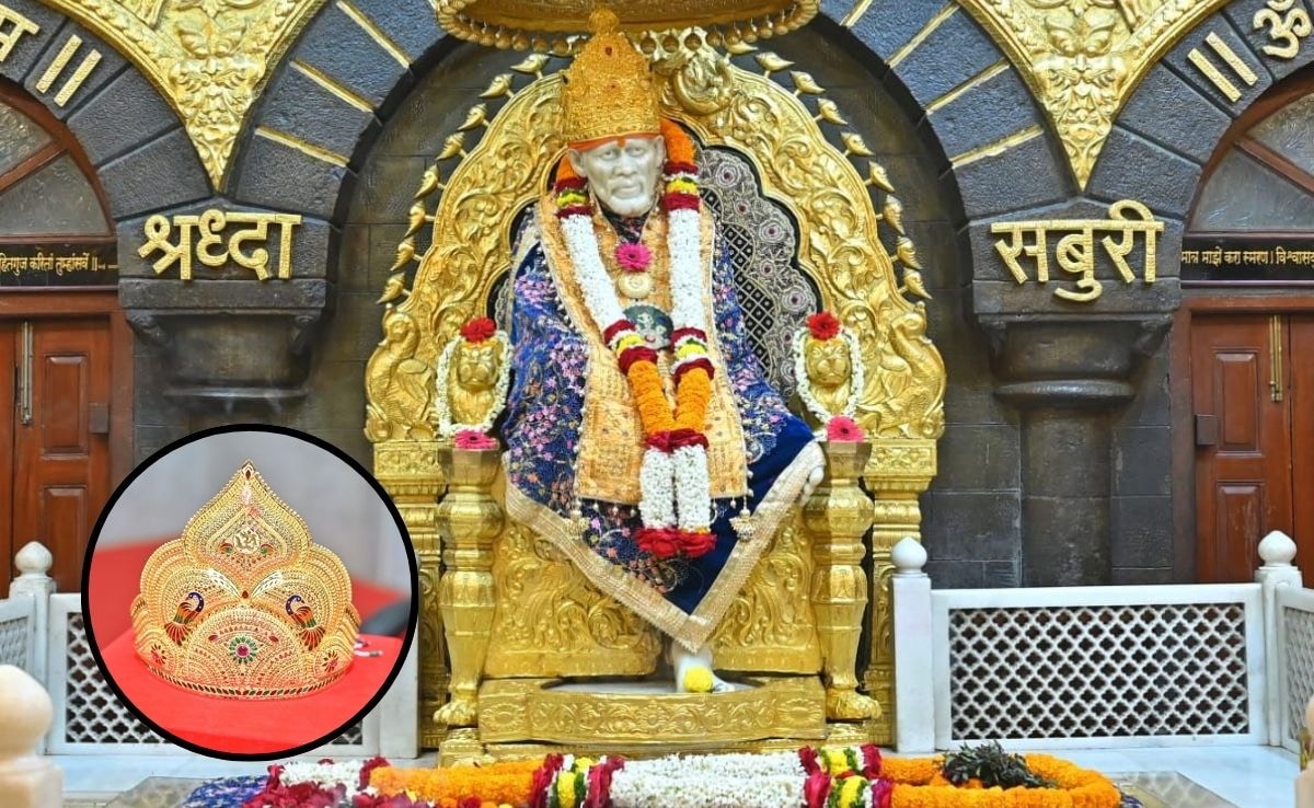 Devotee from Madhya Pradesh Donates Gold Crown Worth Rs 20 Lakhs to ...
