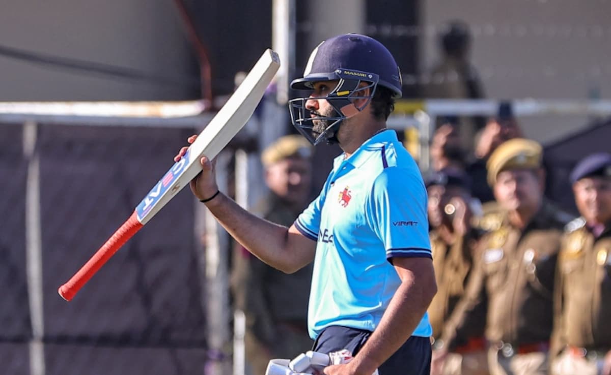 Dazzling Rohit Sharma Hits 155 As Mumbai Decimate Sikkim By 8 Wickets ...