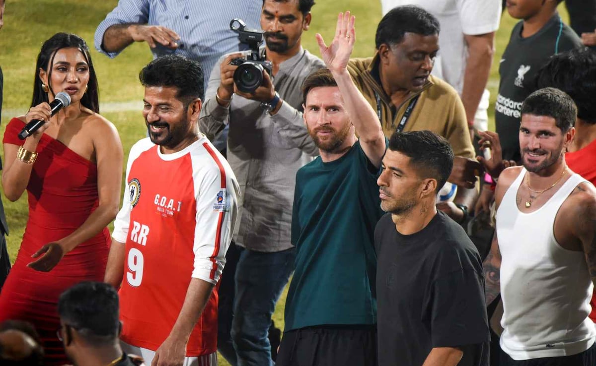 Lionel Messi India GOAT Tour, Day 1 Highlights: Messi's Hyderabad Leg A ...