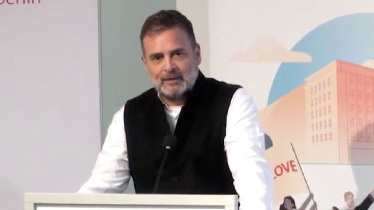 Rahul Gandhi Claims 'Democracy Under Attack' In India; BJP Fires Back