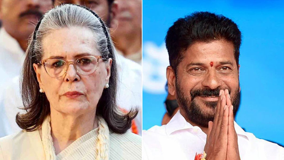 Revanth Reddy's "Christmas" Credit To Sonia Gandhi Draws BJP Fire