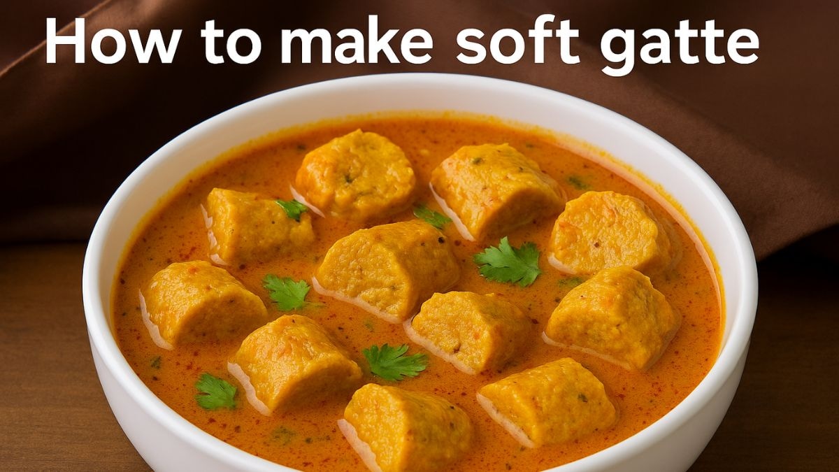6 Tips To Make Soft And Flavourful Gatte for Authentic Rajasthani Sabzi ...
