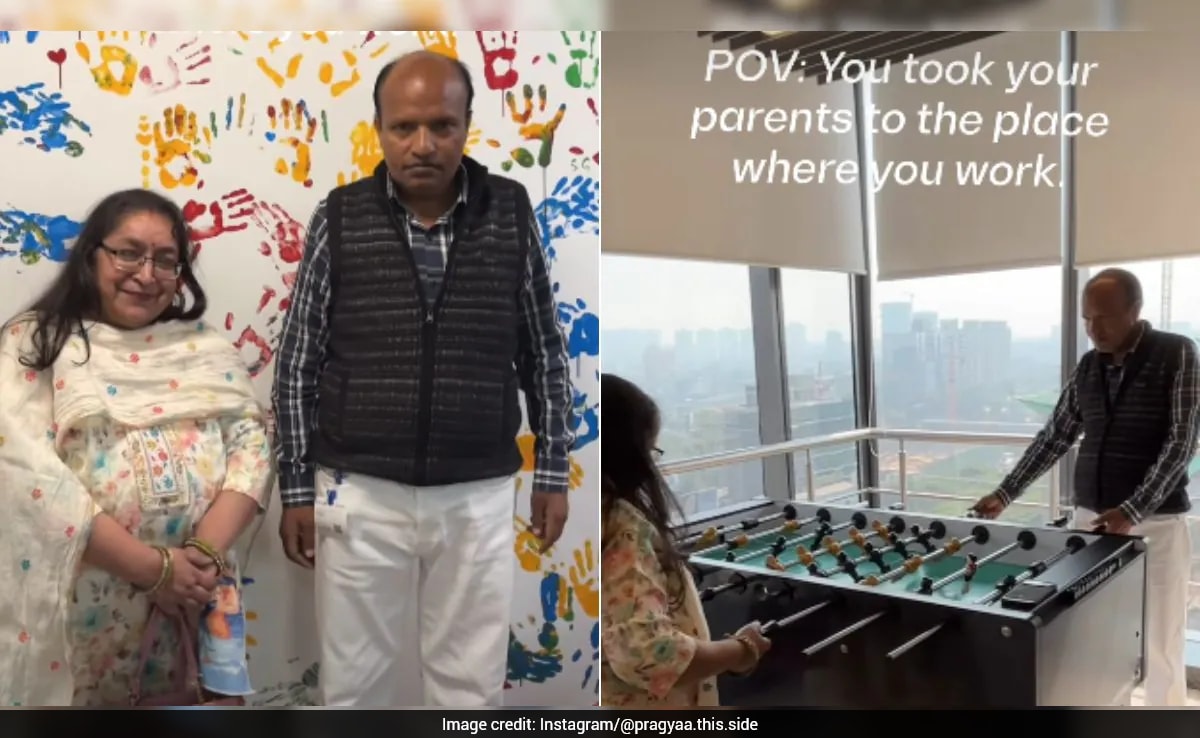 Watch: Google Techie Takes "Proud Parents" On Office Visit, Shares ...