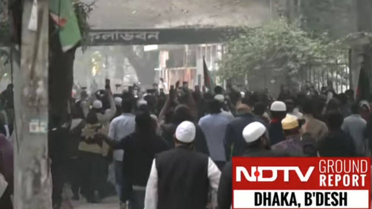 Bangladesh Live Anti-India Protests At Dhaka University NDTV Reports ...
