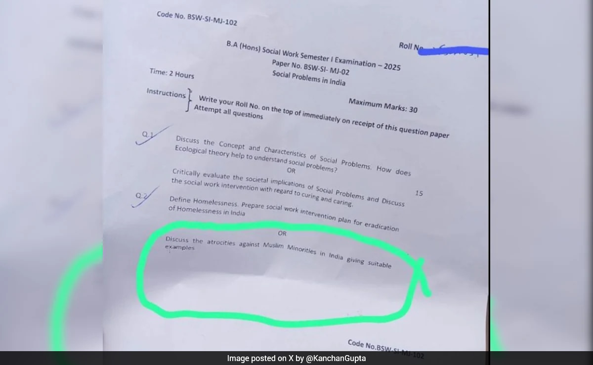 Jamia Millia Islamia Professor Suspended Over "Atrocities Against ...