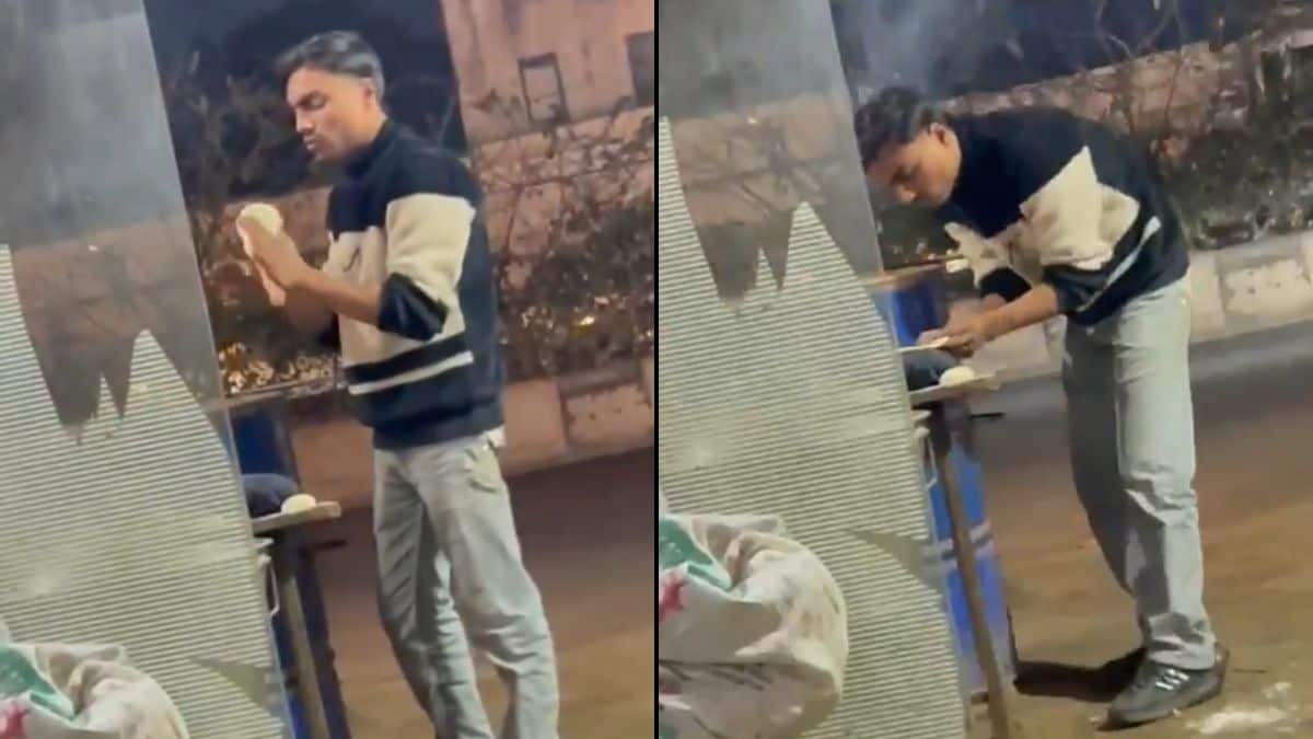 Viral Video: Ghaziabad Restaurant Cook Allegedly Spits On Rotis, Sparks ...