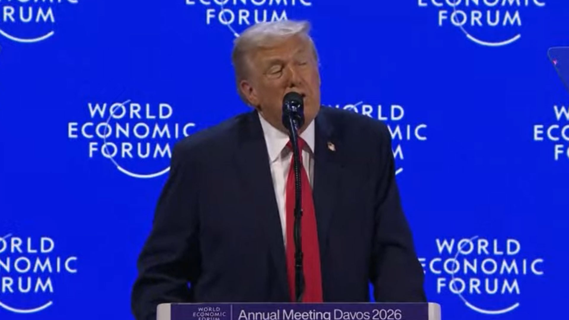 Trump At WEF 2026: Inflation Defeated, US Economy Booming