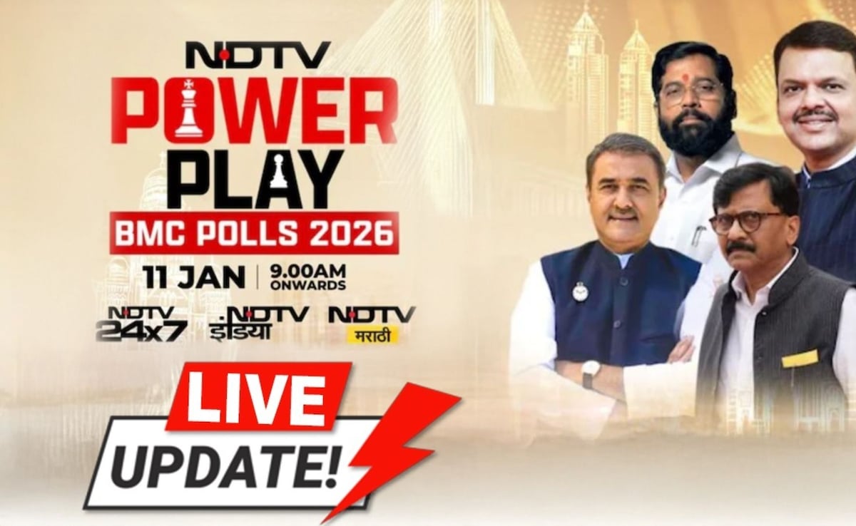 NDTV Power Play BMC Polls 2026 LIVE Updates Discuss on Future Of indias ...