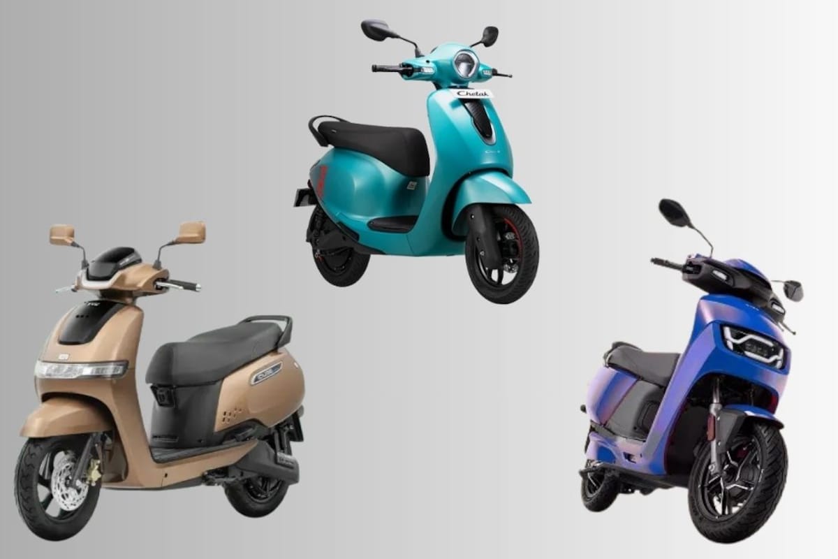 Bajaj Chetak C25 Vs TVS iQube Vs Vida VX2 Comparison: Price, Specs ...