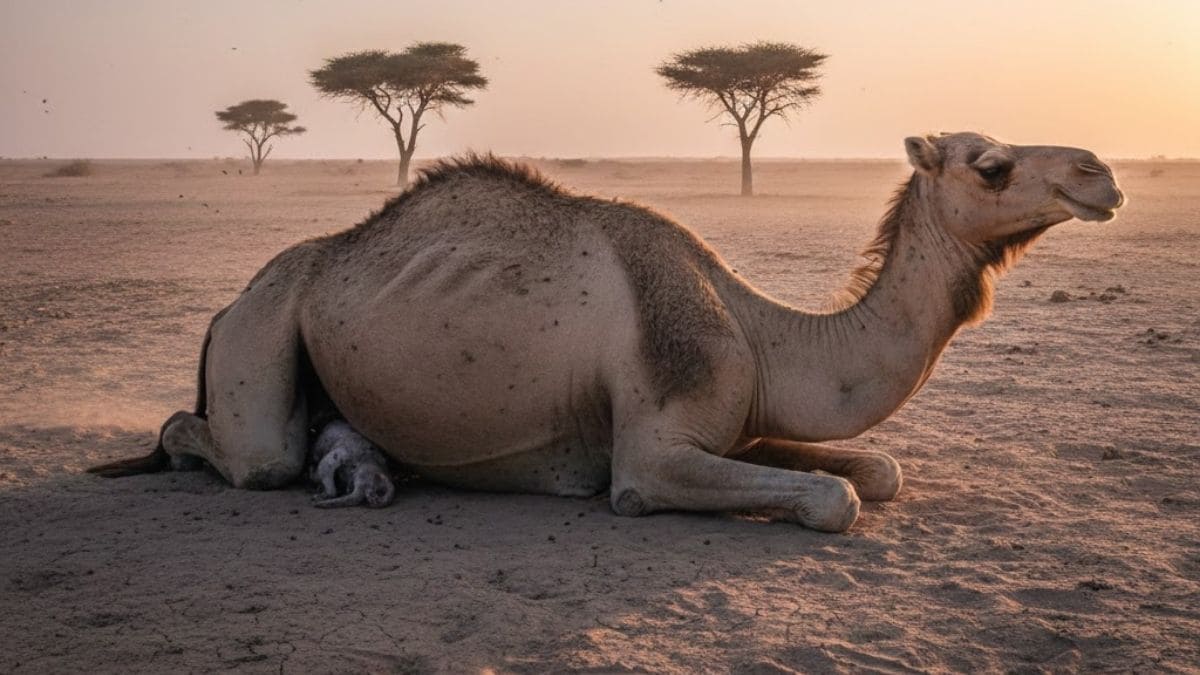 Rajasthan: गर्भवती ऊंटनी के पैरों में मारे छर्रे, दुनिया देखने से पहले ...