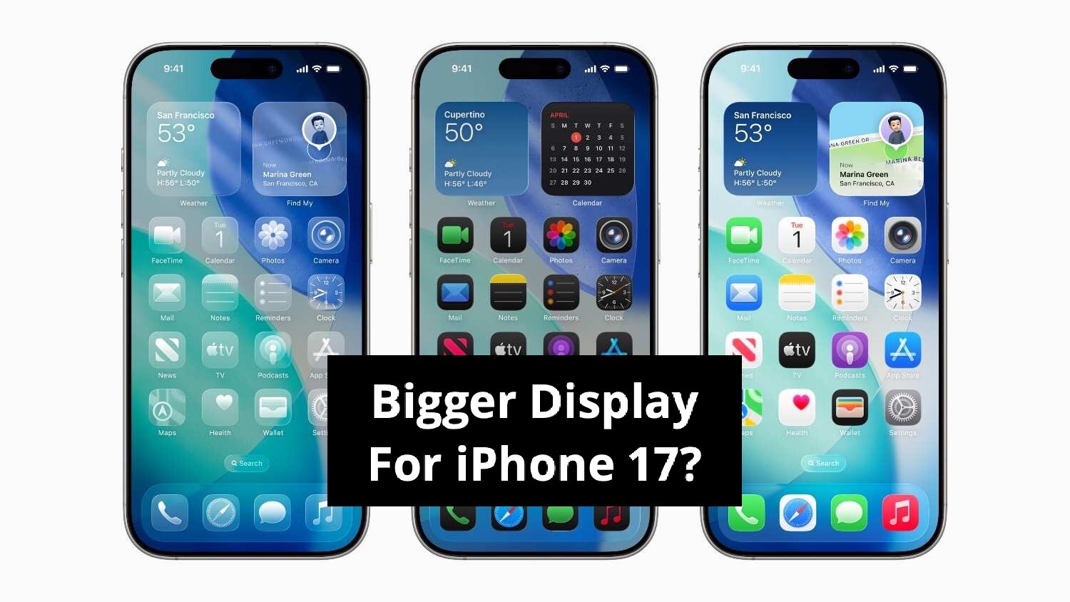 Apple iPhone 17 Display To Be Bigger, With Pro-Grade Refresh Rates ...