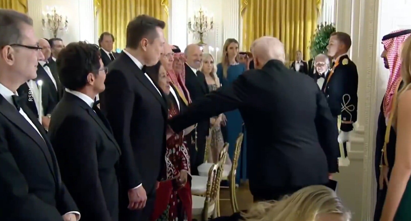Friends Again? Trump Pats Musk’s Belly At White House Event, Sparks ...