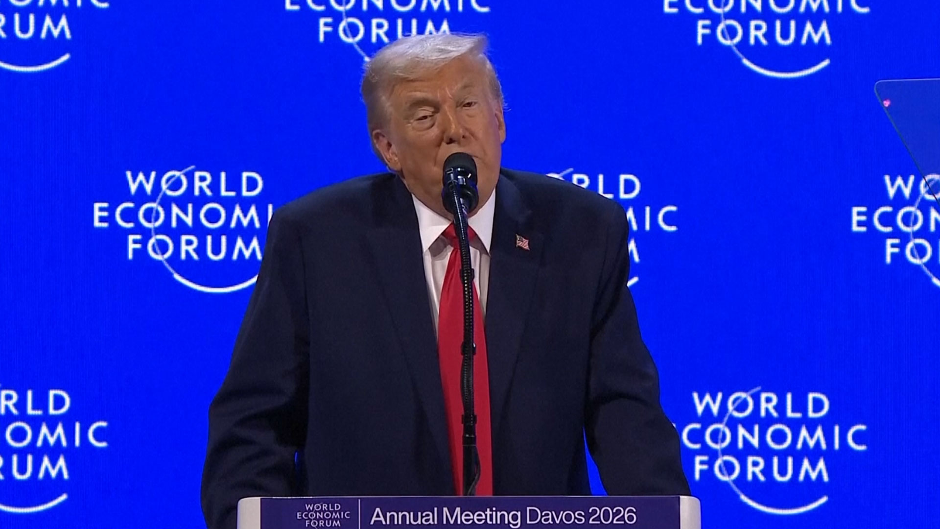 "America Will Not Be A Nation of Renters": Trump At Davos